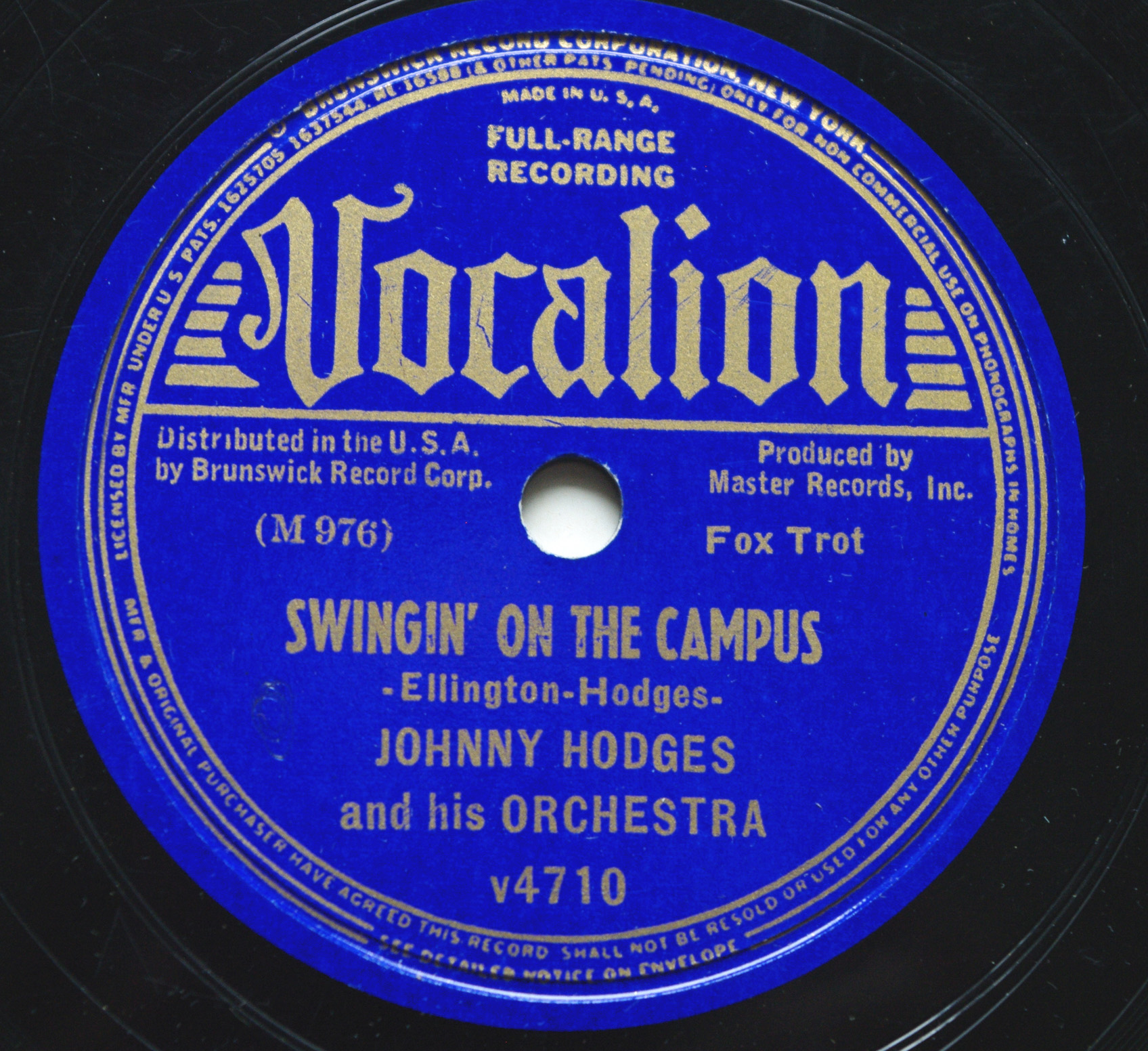 Johnny Hodges | The Music Museum of New England