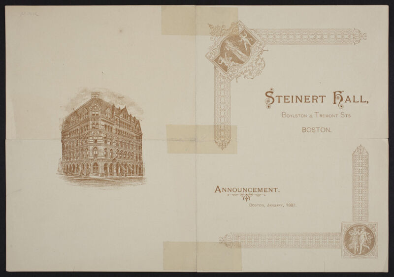Steinert Hall | The Music Museum of New England