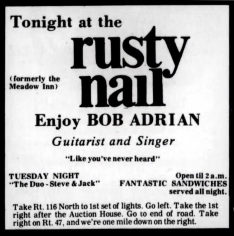 The Rusty Nail | The Music Museum of New England