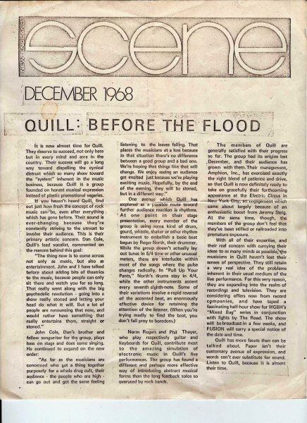 Quill | The Music Museum of New England